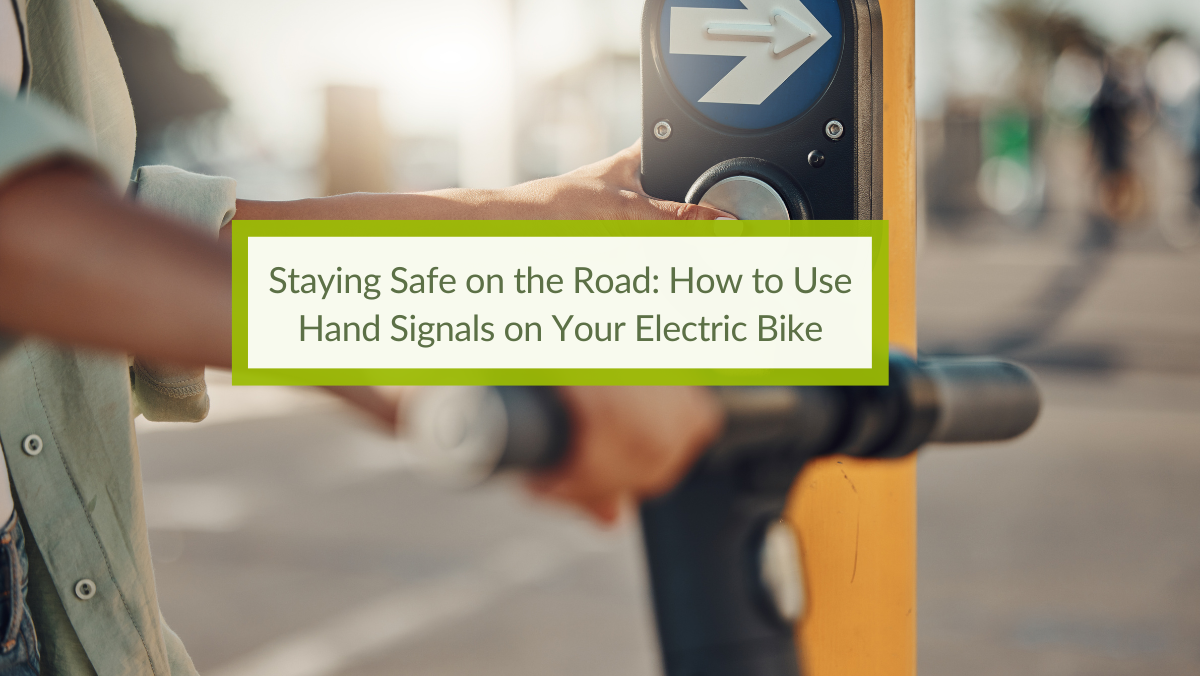 Staying Safe on Road: How to Use Hand Signals on Your Electric Bike-eelo