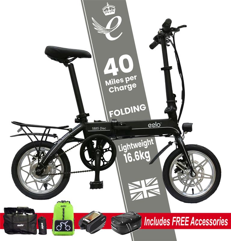 Eelo 1885 Explorer Folding Electric Bike | Lightweight & Versatile-eelo